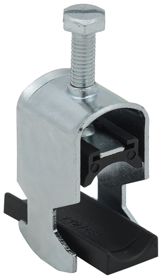 Зажим кабельный для С-профиля диаметр кабеля 12-18мм IEK (YCC10-30-12-018) - характеристики ...